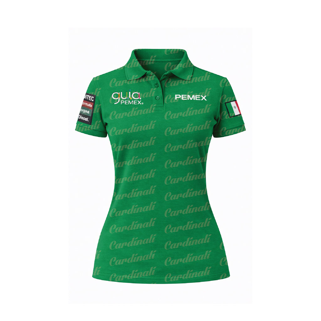 Playera Polo MC Pemex 600-D Verde M – Grupo Cardi 77