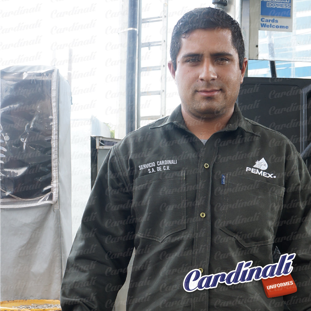 Camisa M/L 100% Alg. Black Oliver – Cardinali Uniformes